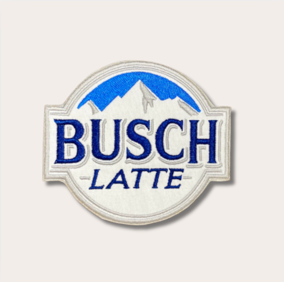 Buschhh Latteee Hat Patch | Whiskey Road Hat Company