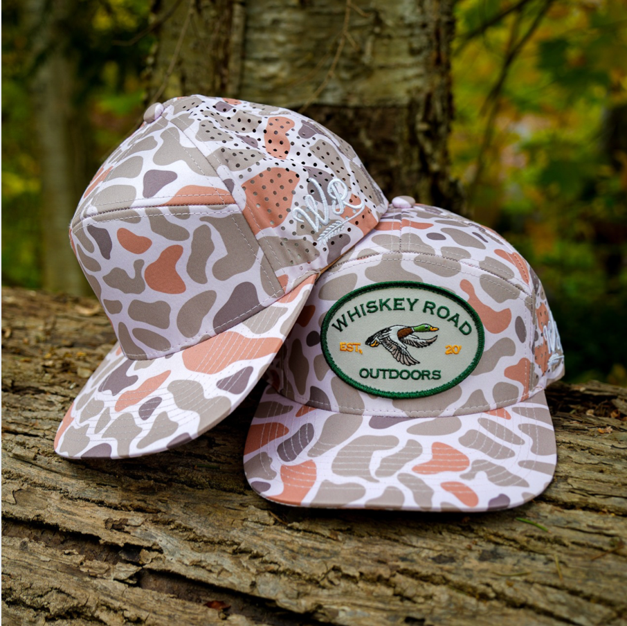 Duckman 7-panel Camo – Whiskey Road Hat Company