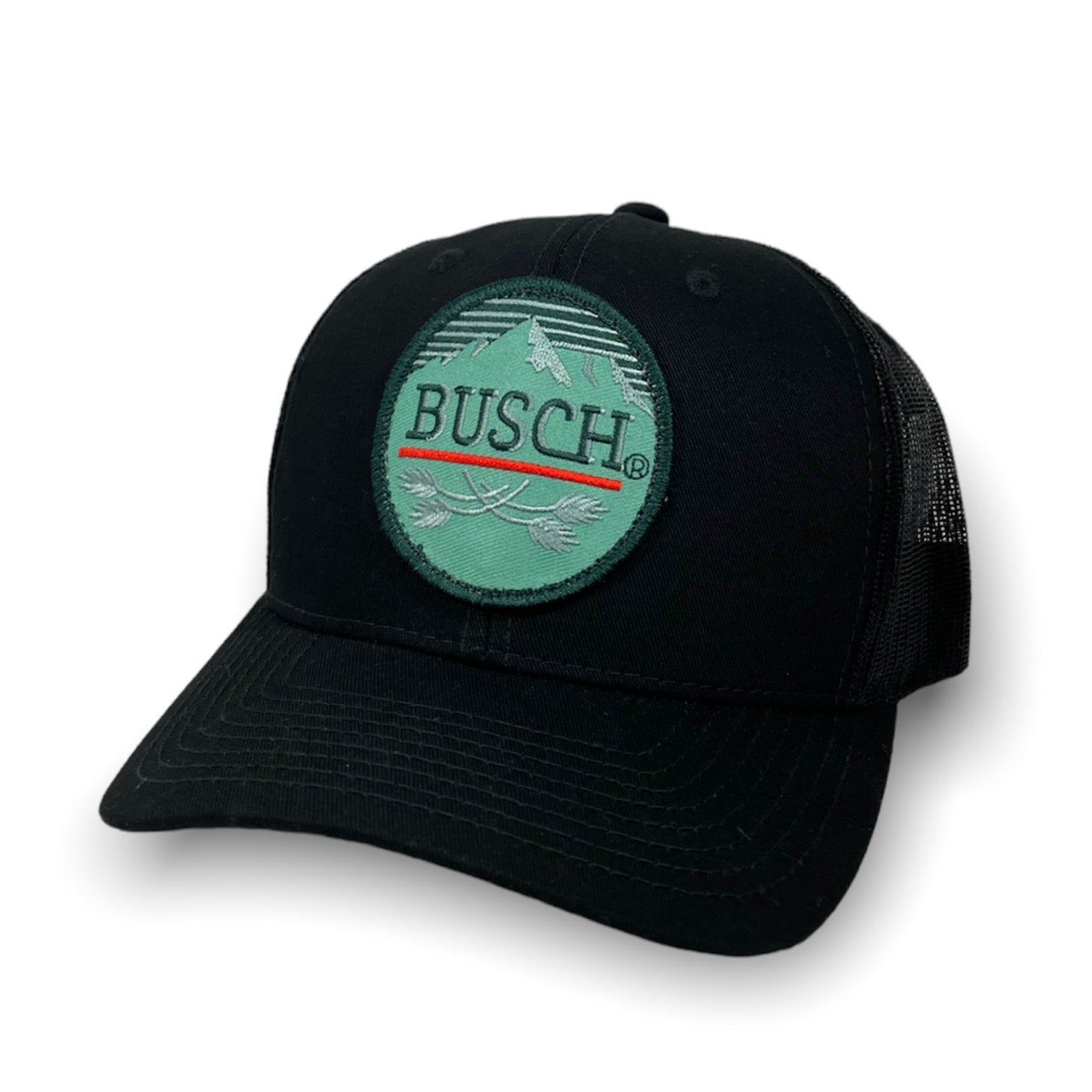 Busch Black-Out 6-Panel Hat | Whiskey Road Hat Company